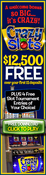 Crazy Slots Casino Review | Crazy Slots Casino Deposits, Bonuses ...